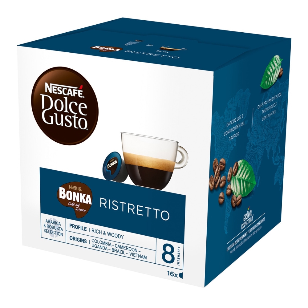 Nestle NDG BONKA16CAP 3X99.2G XI - Capsula Cafe | ElectroNow